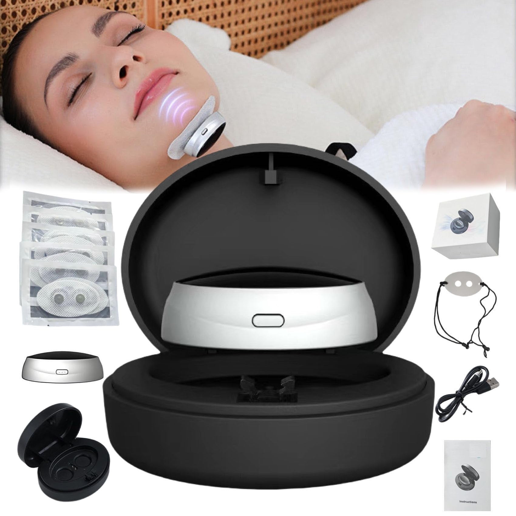 Snoring Solution,Novanord Professional Anti-Snoring Device,Smart ...