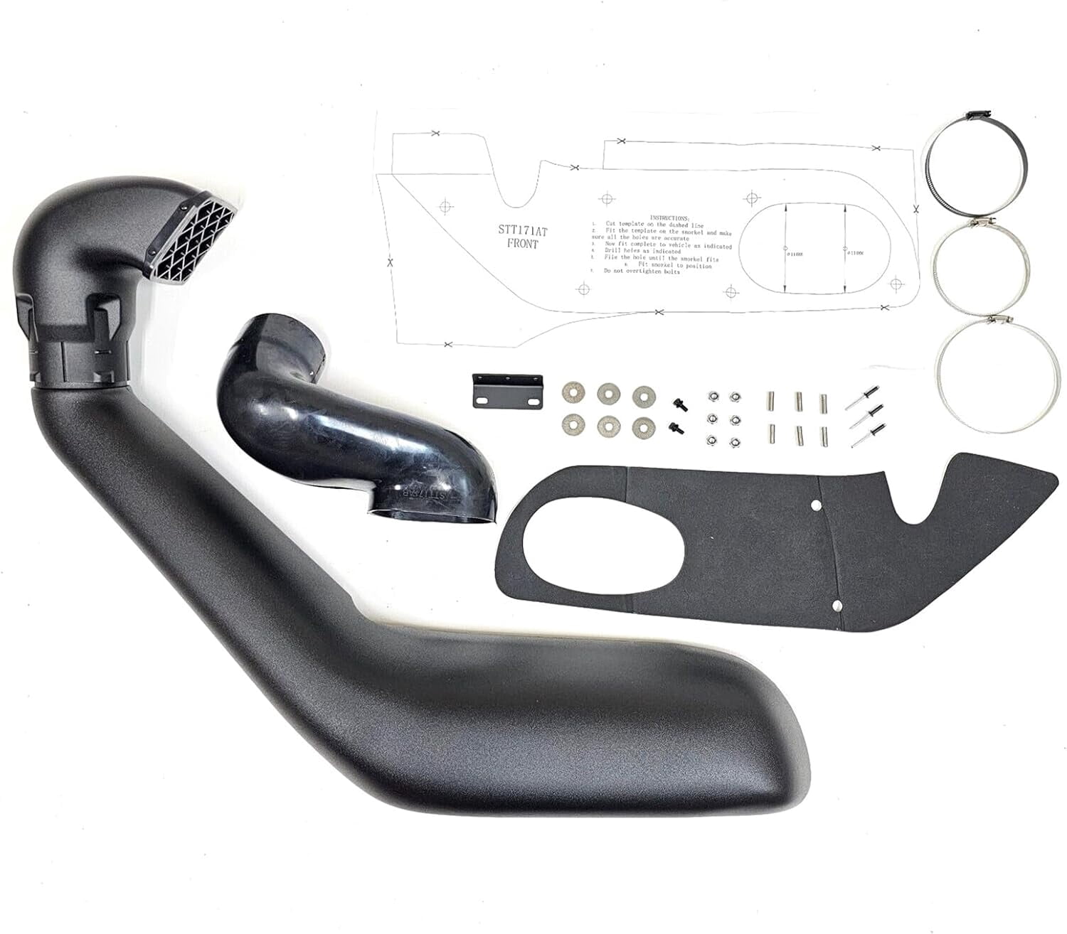 Snorkel Kit For 2005-2015 Toyota Tacoma Rolling Head 2.7L V4 4.0L V6 ...
