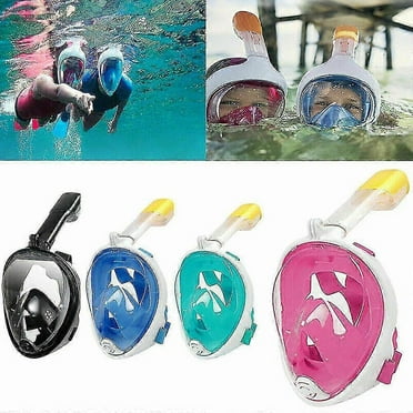 Seavenger Nautilus Full Face Snorkel Mask with New Breathing System ...