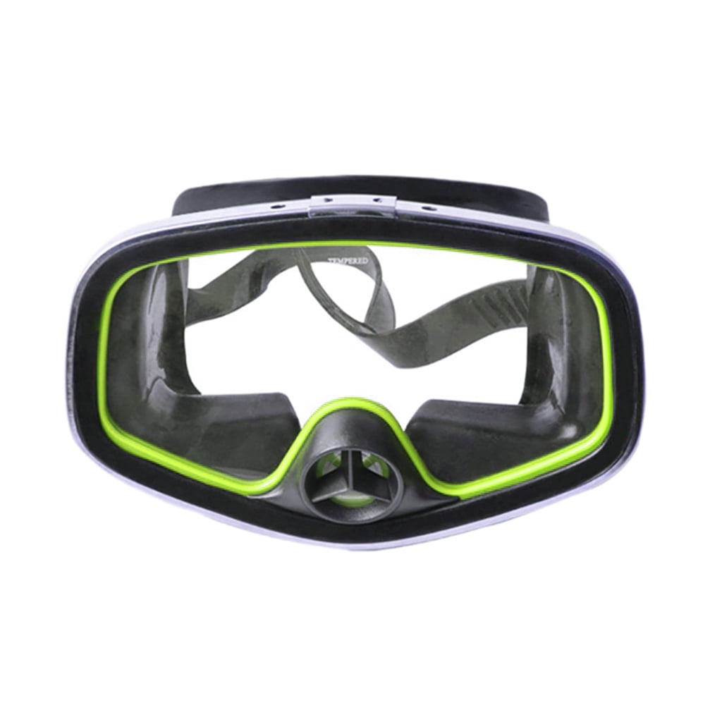 Snorkels Diving Mask Goggle Large Frame Adult Diving Mask for Women Men ...