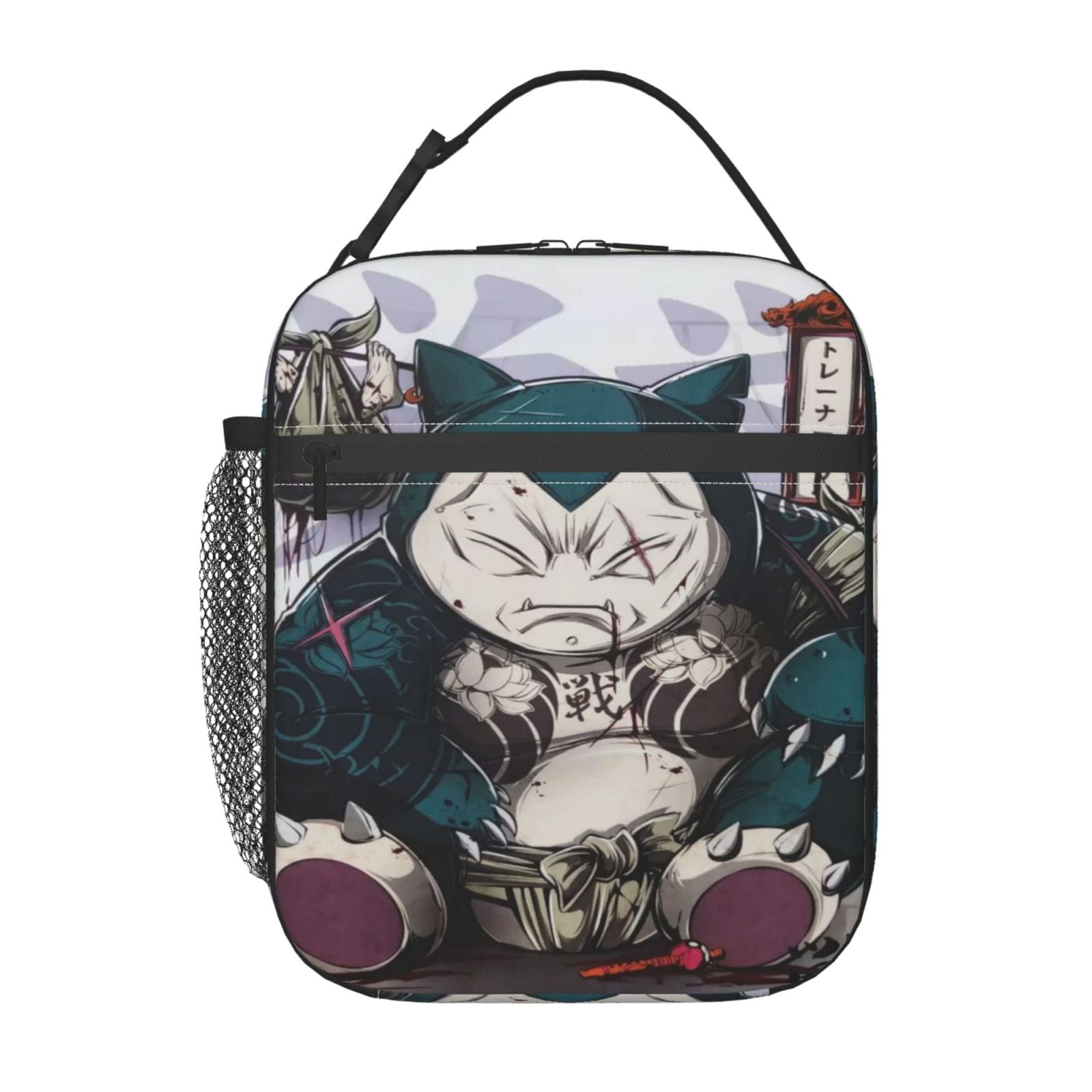 Snorlax Lunch Bag Insulated Reusable Lunch Box Lunch Tote Lunchbox ...