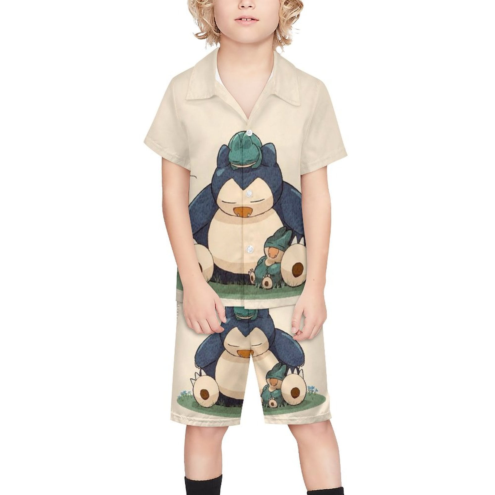 Snorlax Swim Trunks Anime Cute for Boys Gift 13-14T Snorlax Merch ...