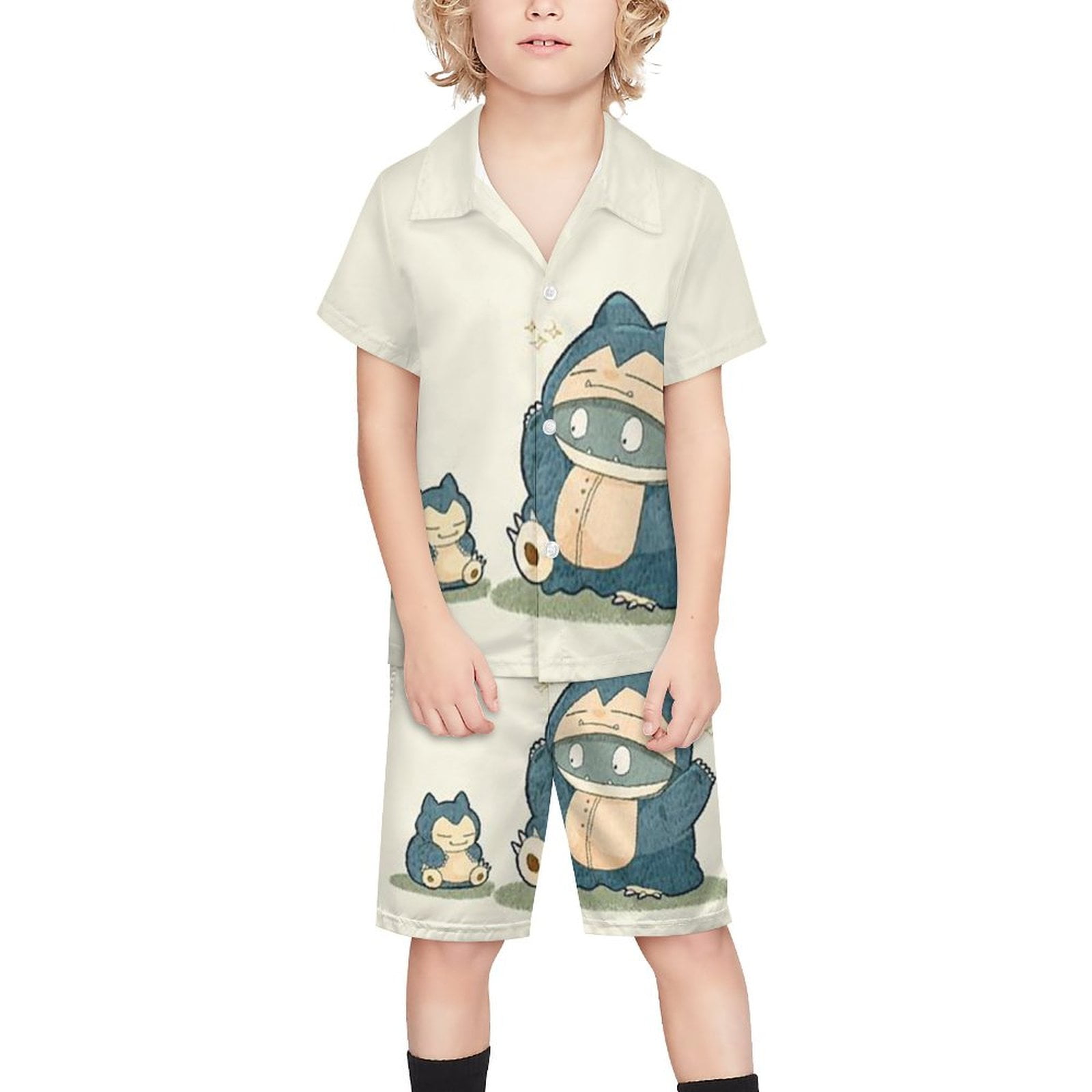 Snorlax Swim Trunks Anime Cute for Boys Gift 13-14T Snorlax Merch ...