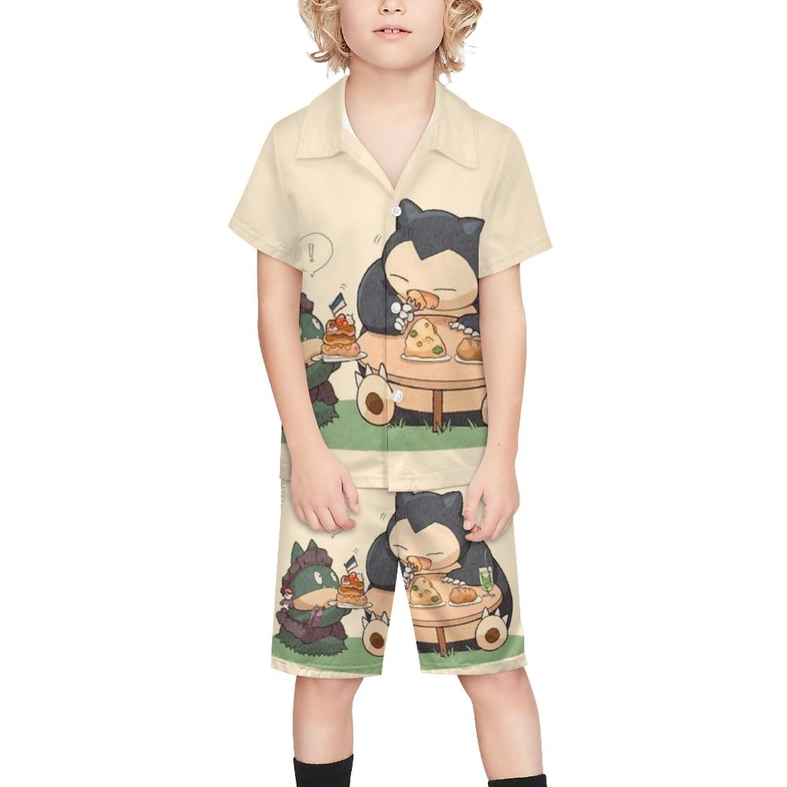 Snorlax Swim Trunks Anime Cute for Boys Gift 13-14T Snorlax Merch ...