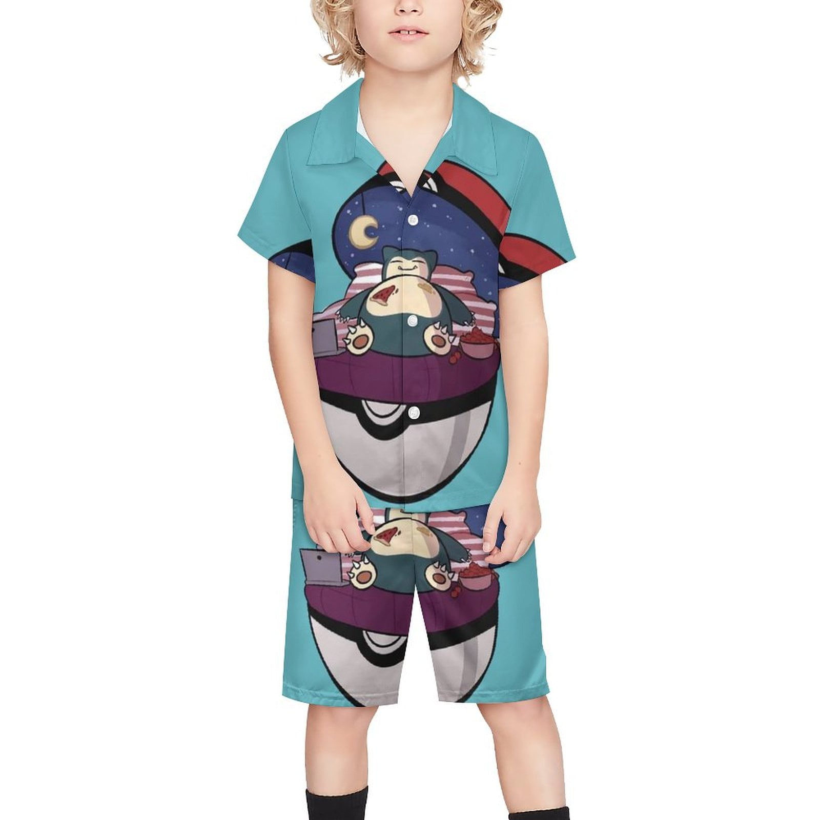 Snorlax Swim Trunks Anime Cute for Boys Gift 3-4T Snorlax Merch ...