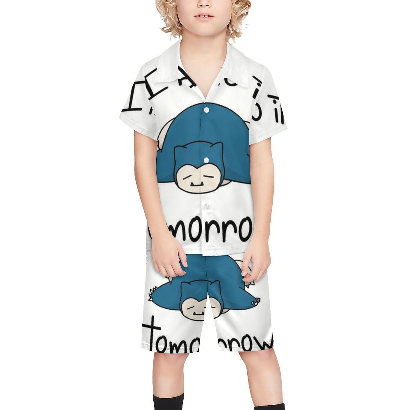 Snorlax Swim Trunks Anime Cute for Boys Gift 9-10T Snorlax Merch ...