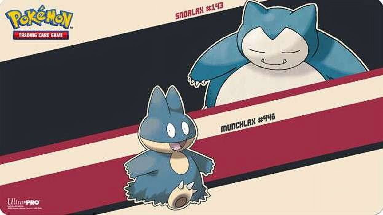 Snorlax and Munchlax Standard Gaming Playmat Mousepad for Pokemon ...