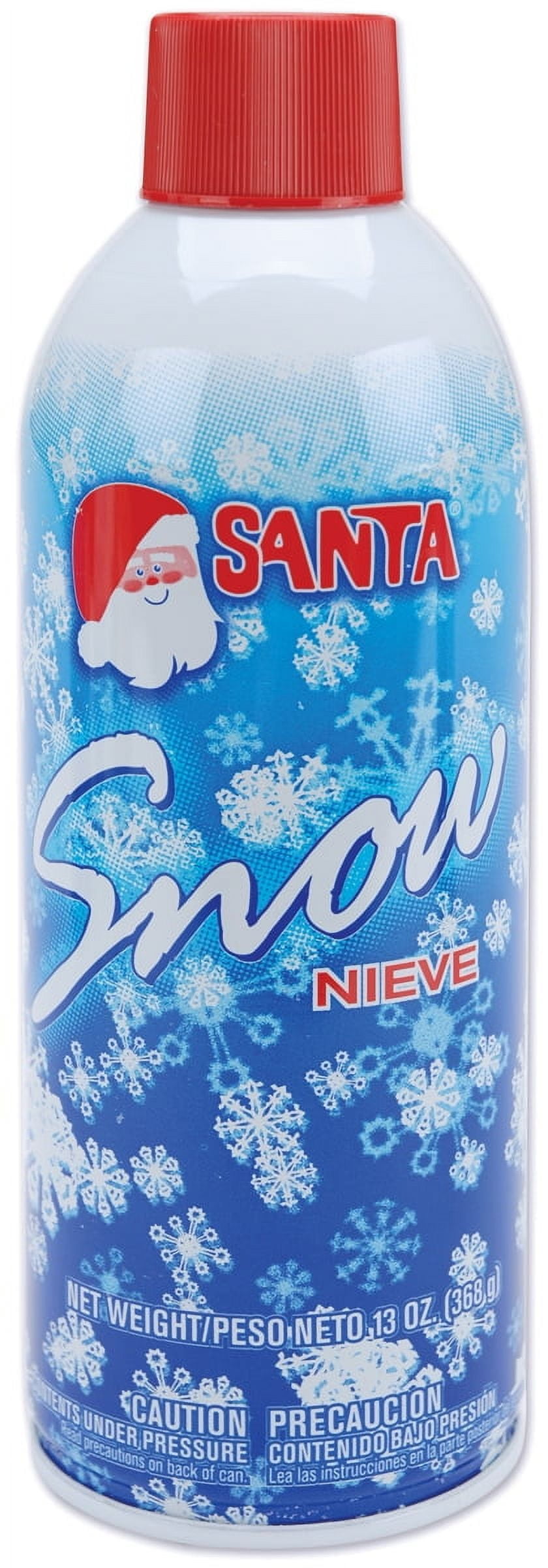 Santa Snow Aerosol Spray 13oz, 1ct - Frost Effect for Christmas ...