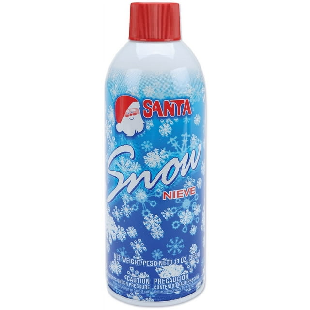 Santa Snow Aerosol Spray 13oz, 1ct - Frost Effect for Christmas ...
