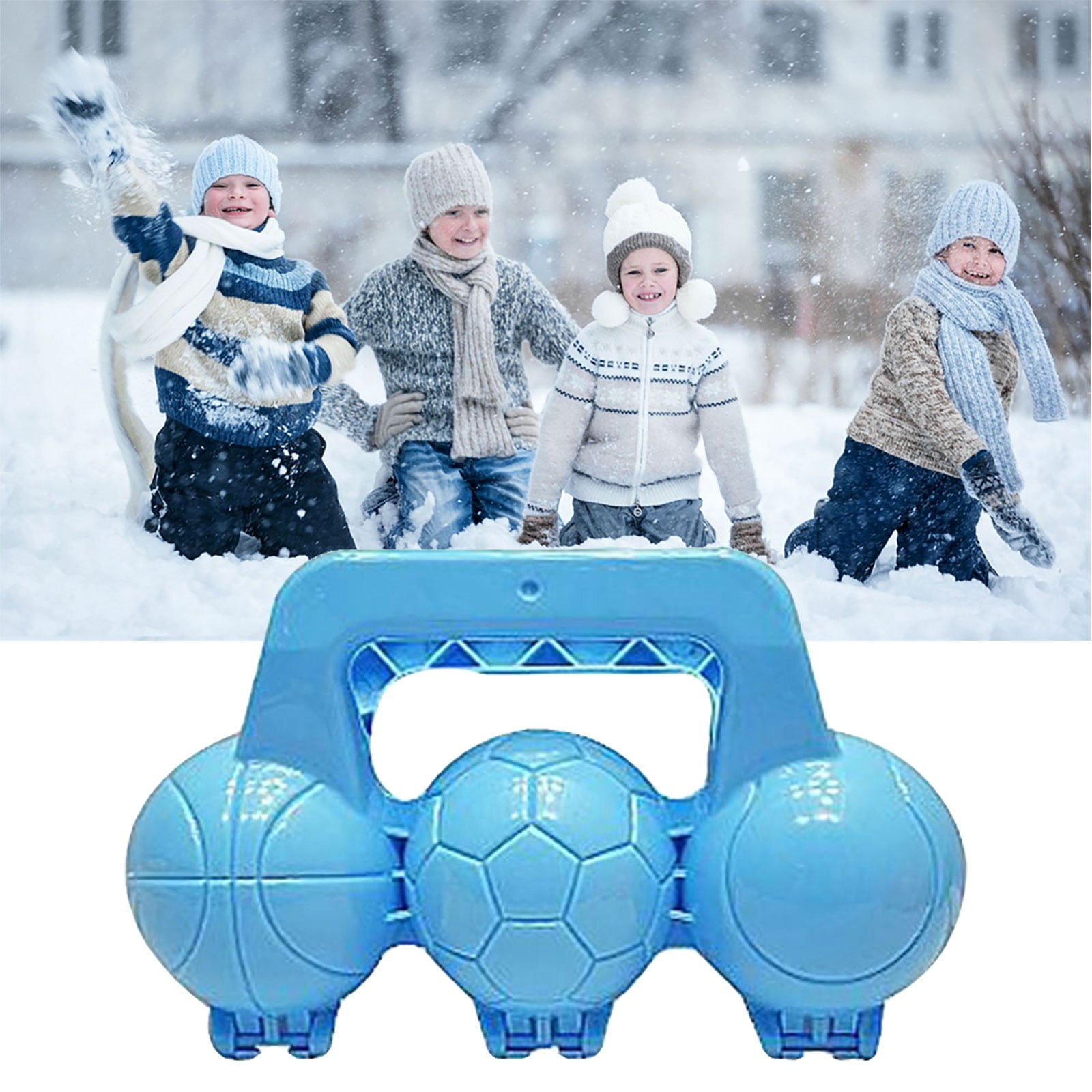 Snow And Outdoor Activities 3D Winter Snow And Playing Snowball Maker ...
