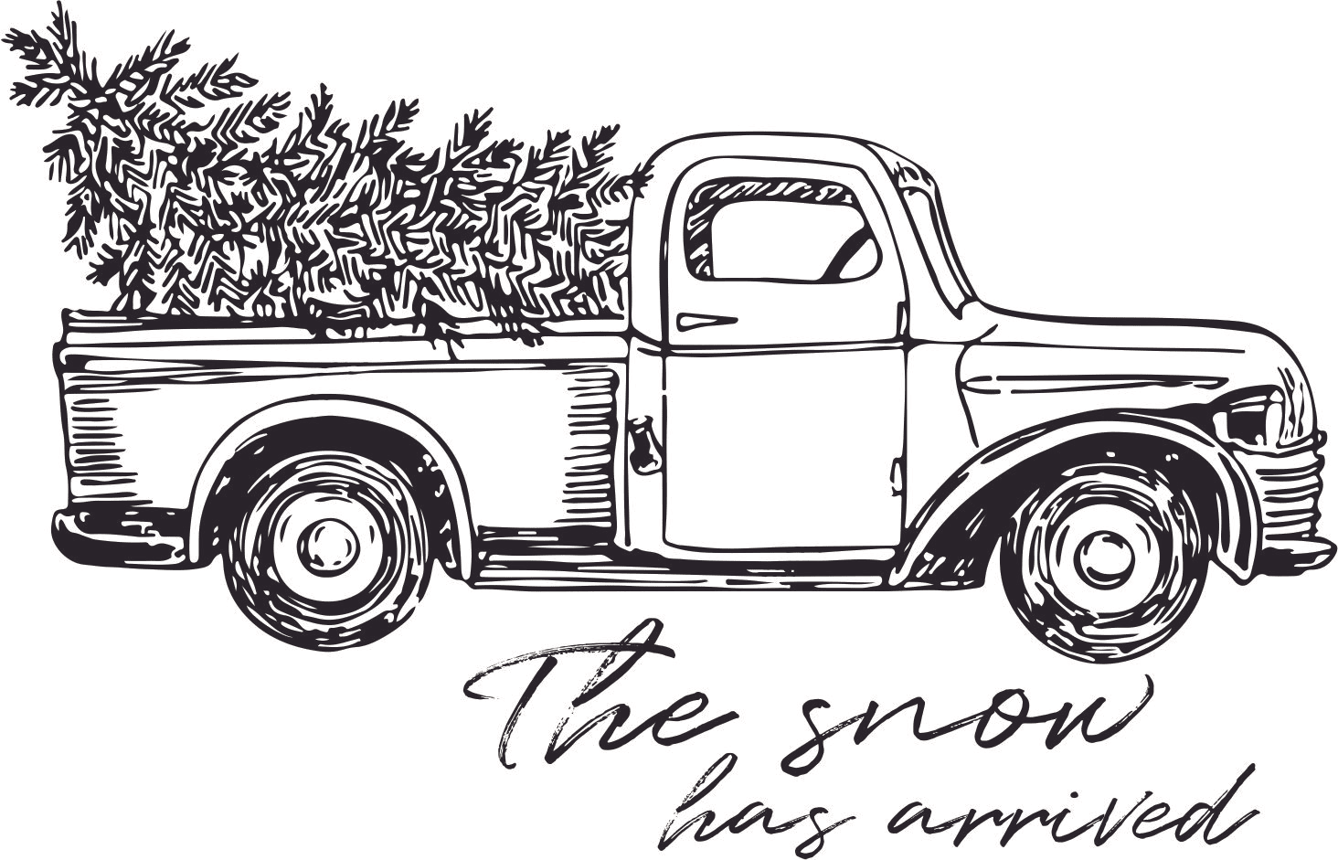 The Snow Has Arrived Holidays Quote Winter Cold Season Christmas ...
