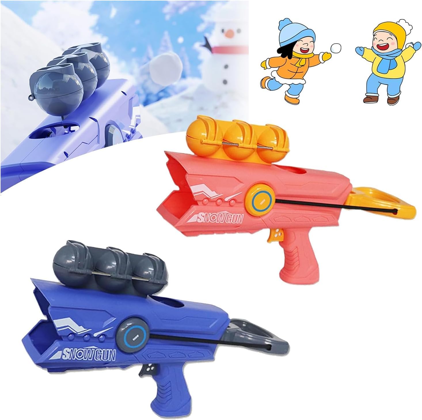 Snow Ball Launcher Gun, Snowball Shooter, Snowball Maker and Launcher ...