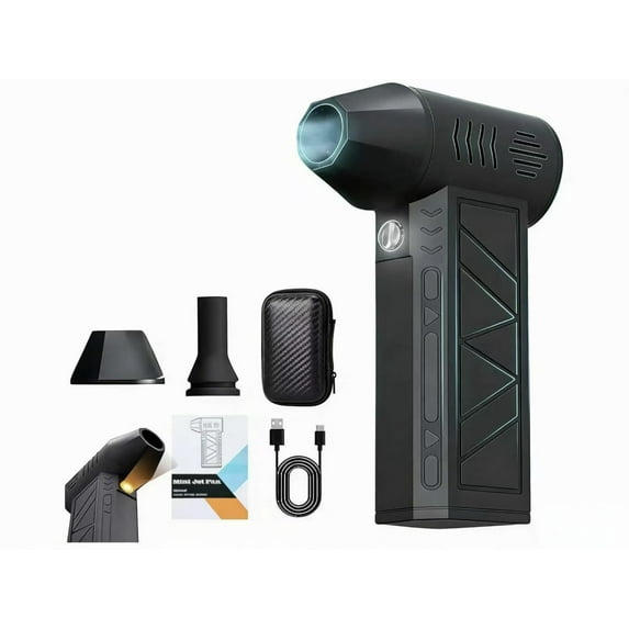 Snow Blower for Car & Home - Electric Turbo Blower with LED Light, 4 ...