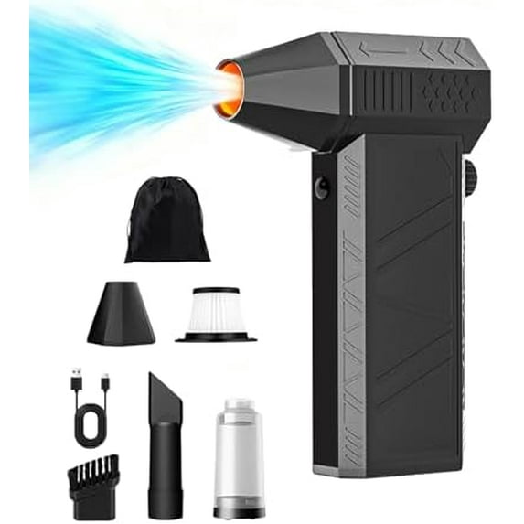 Snow Blower – Electric Snow Blower, Mini Turbo Snow Blowers, 130,000rpm ...