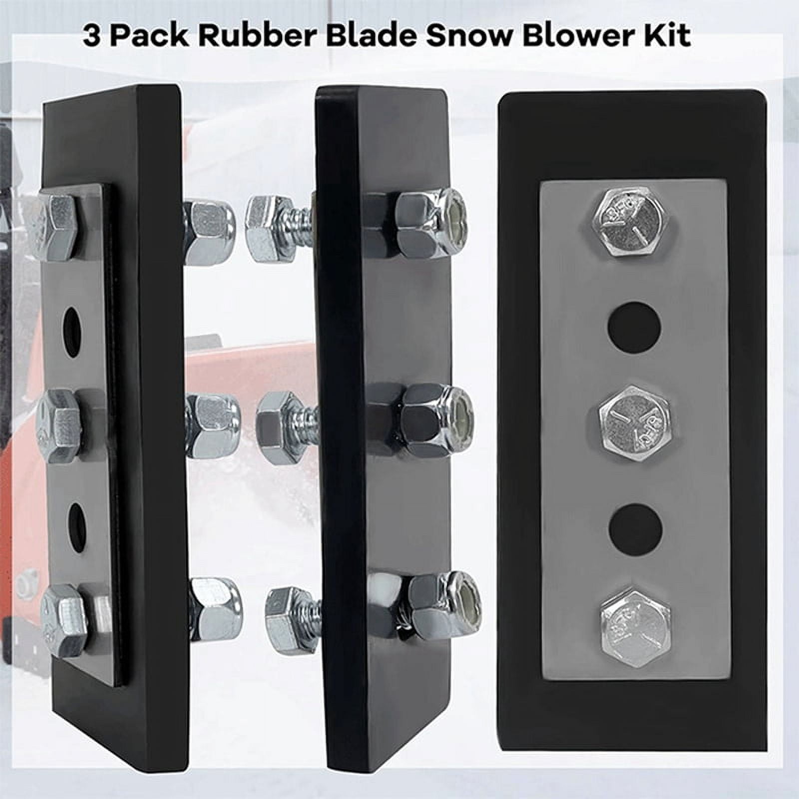 Snow Blower Impeller Modification Kit - 3/8Inch 3-Blade Universal, for ...