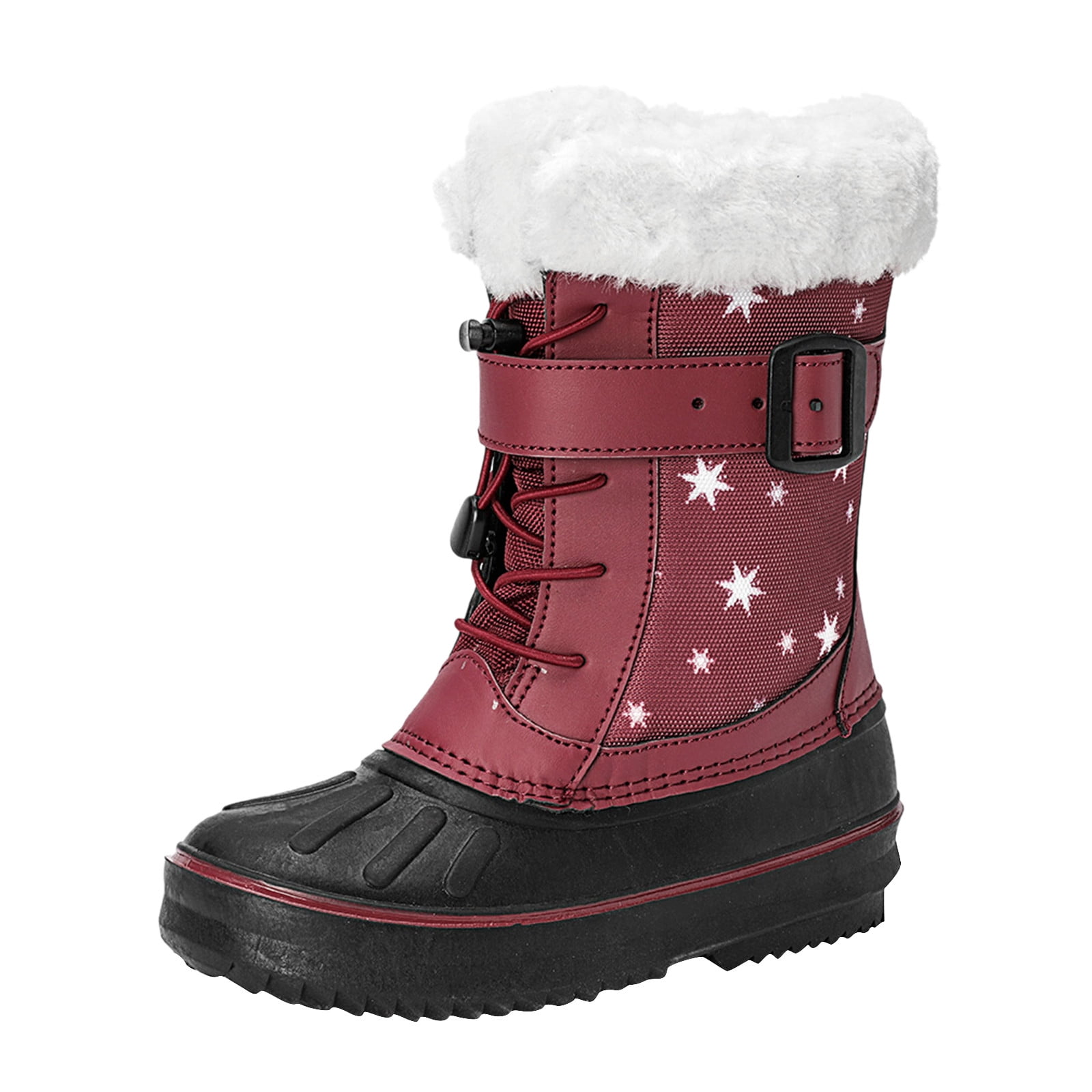 Snow Boots for Kids - Insulated Waterproof Winter Snow Boots for Boys ...