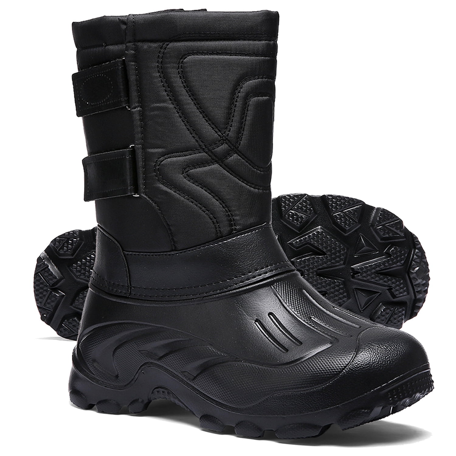 Walmart Men's Cold Weather Waterproof Snow Boots for Outdoor, Skiing ...