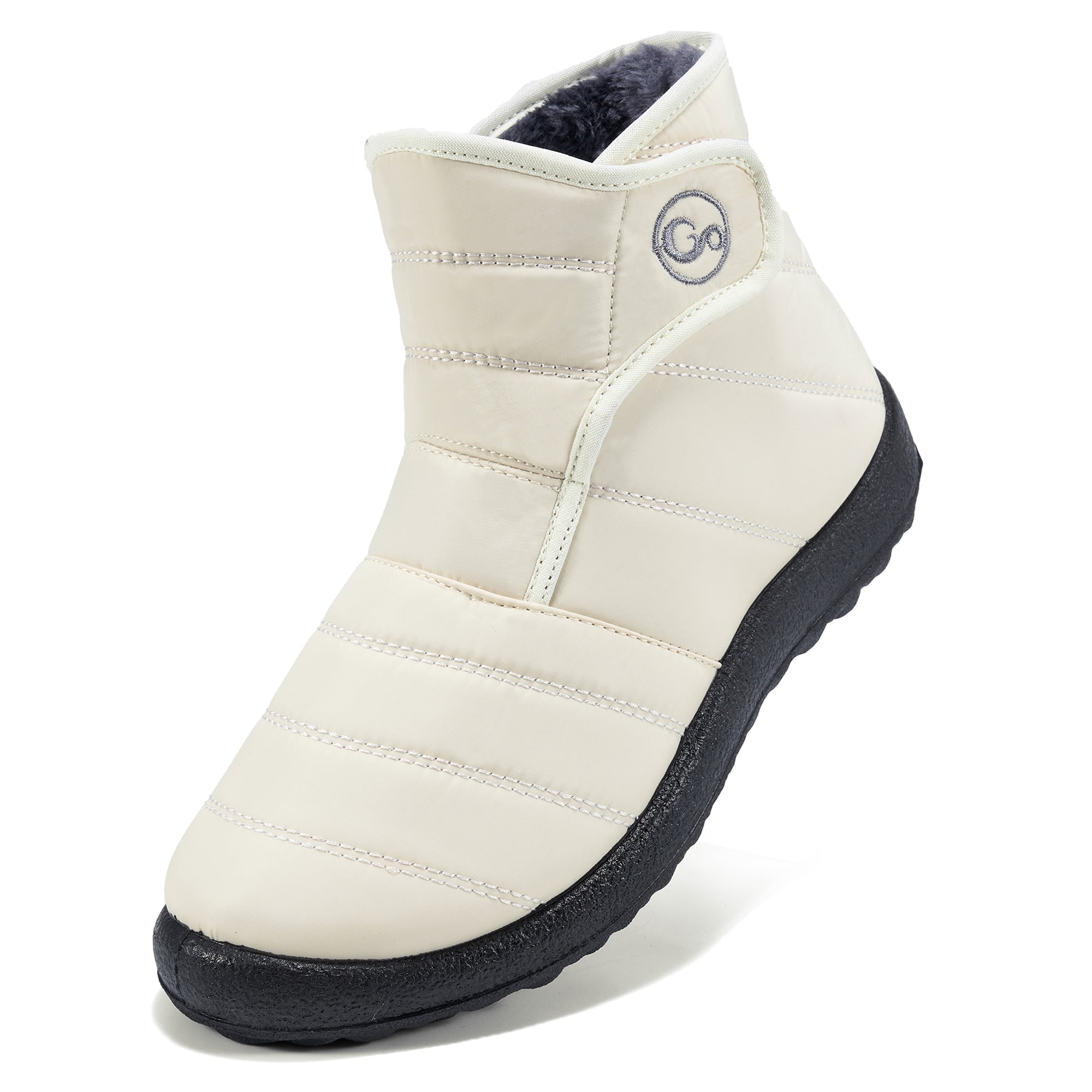 Ecetana Winter Snow Boots for Women - Warm Lined, Waterproof Ankle ...