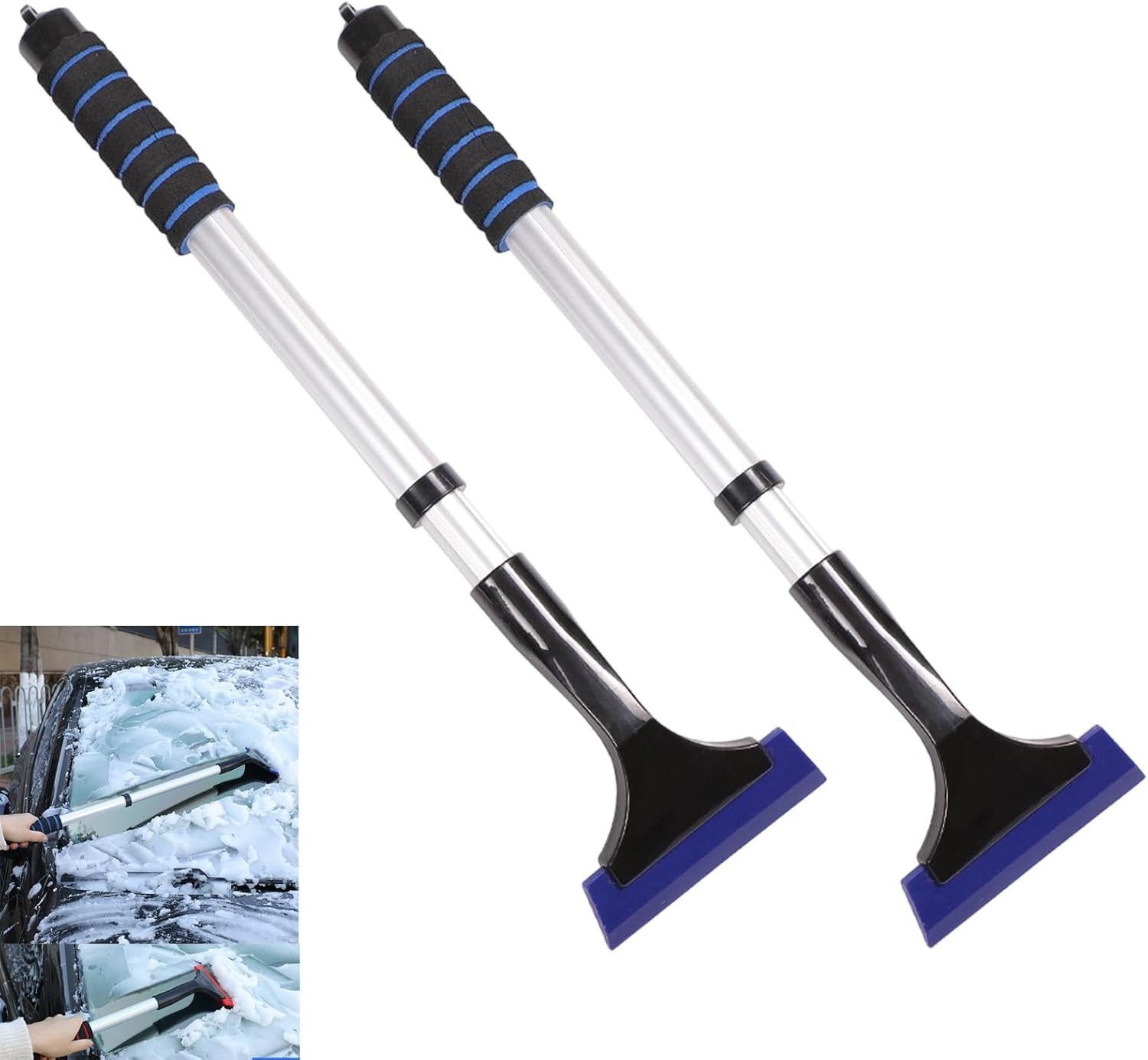 Snow Brush for Car Window, Ice Scraper, Premium Car Rakes for Snow ...