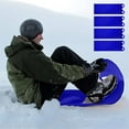 Snow Carpet Sled, Roll Up Flying Carpet Sledges, Portable PE Snow Board ...