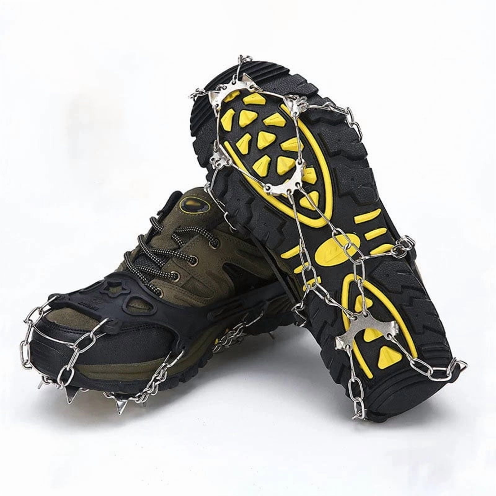 Snow Claw Shoe Covers - Anti-Slip Traction Chains for Winter Safety ...