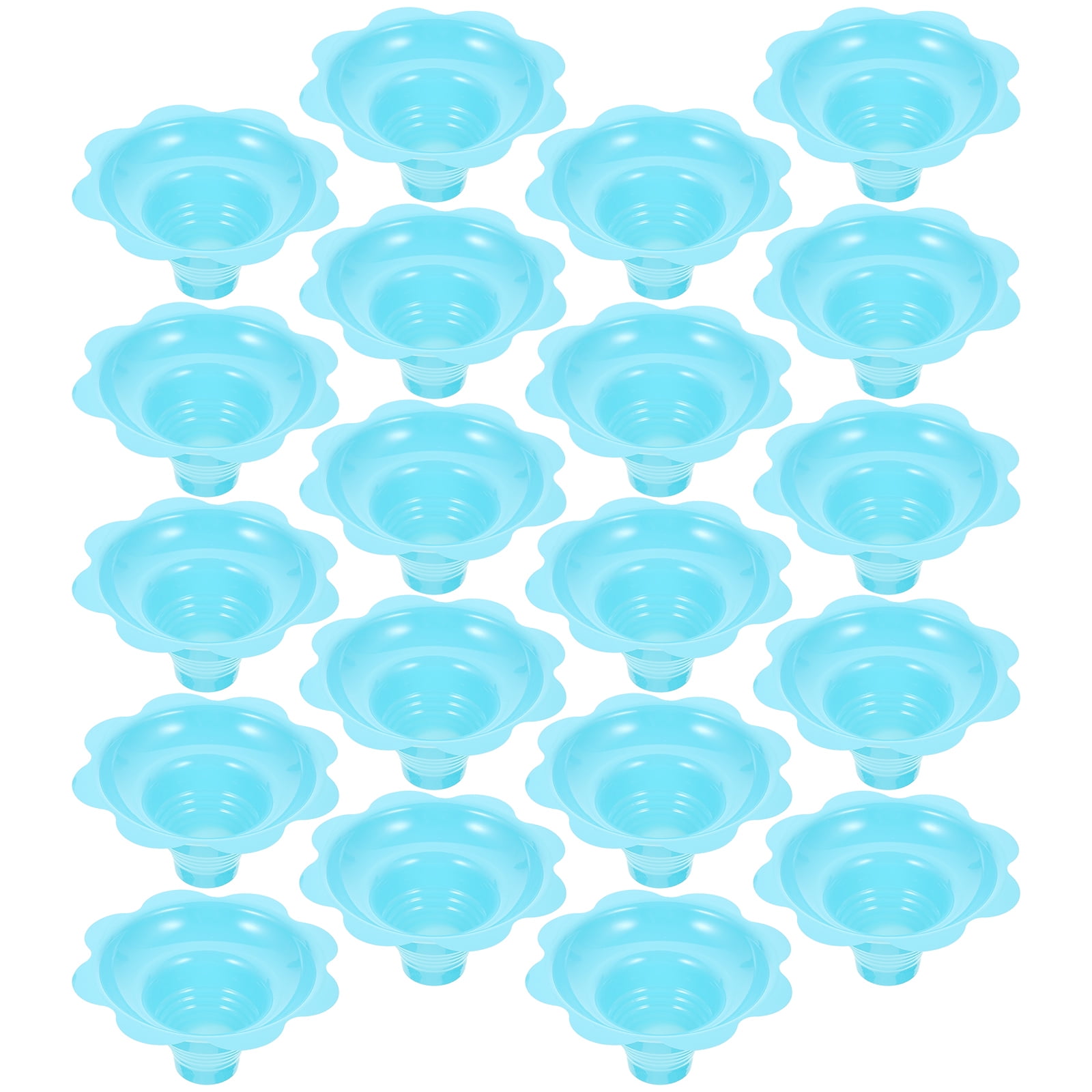 Snow Cone Yogurt Storage Bowl Dessert Holder The Pet Snack Cup Plastic ...