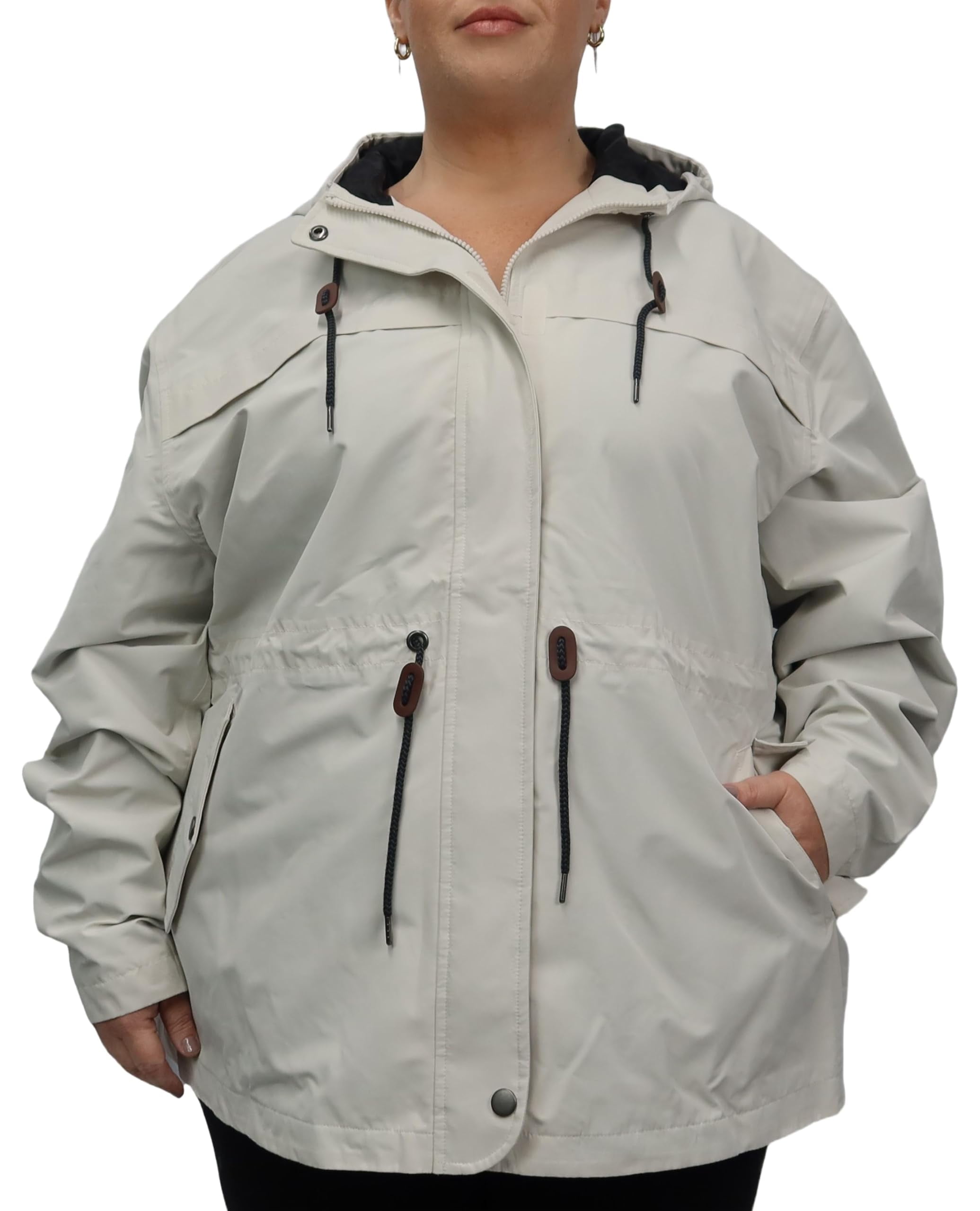 Snow Country Outerwear Women’s Plus Size 2X-6X Manchester Rain Trench ...