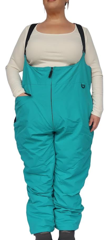 Snow Country Outerwear Women's Plus Size Snow Ski Bibs Overalls Pants ...