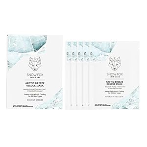 Snow Fox Skincare - Arctic Breeze Rescue Mask - Peppermint Oil, Aloe ...