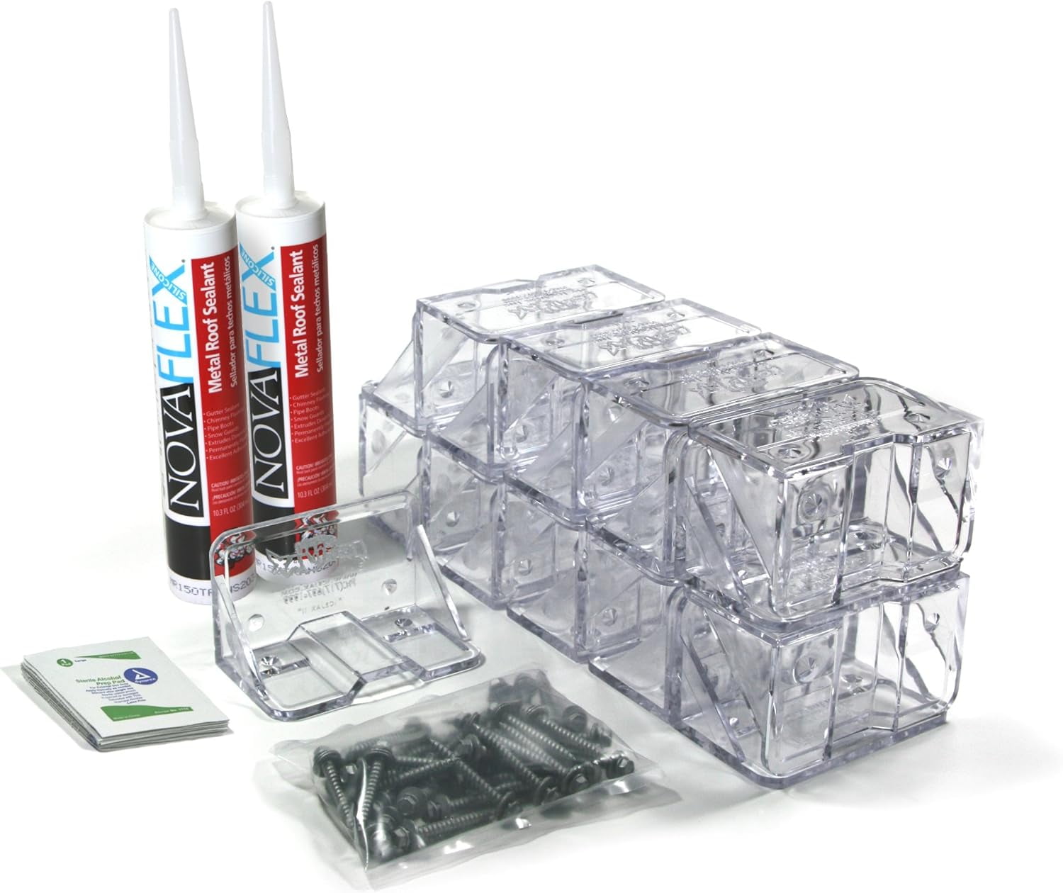 Snow Guards for Metal Roofs 20 Pieces IceJax II (Screw Mounted ...