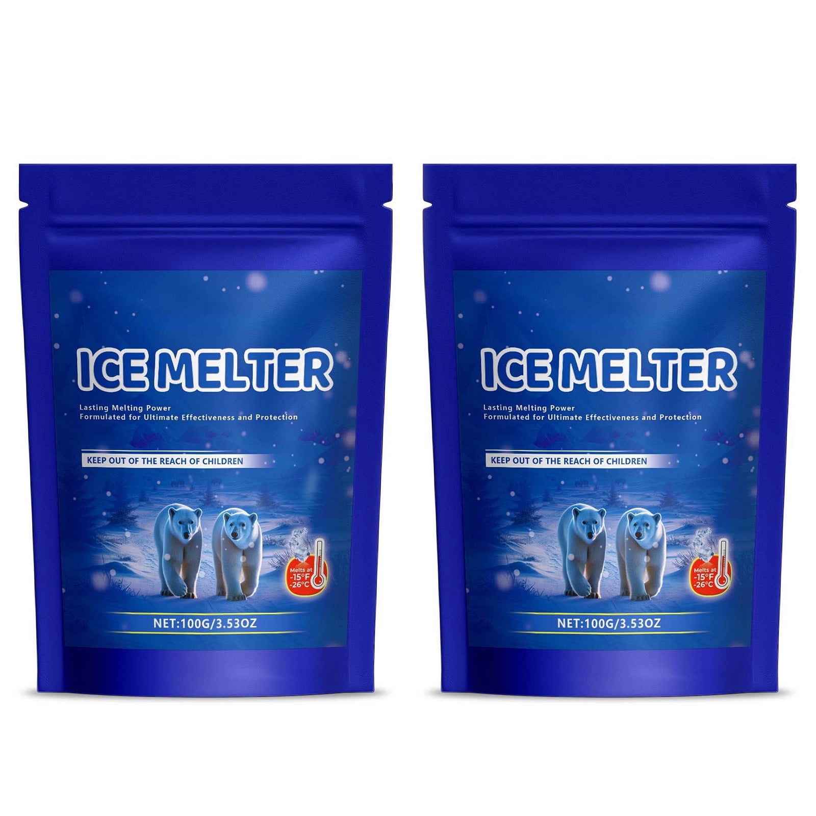 Snow Ice Melt, Snow Melt Ice Melt Safer for Concrete, Snow Salt Ice ...