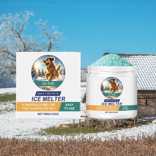 Snow & Ice Melter Safe for Pets & Paws Contains No Toxic Chlorides or ...