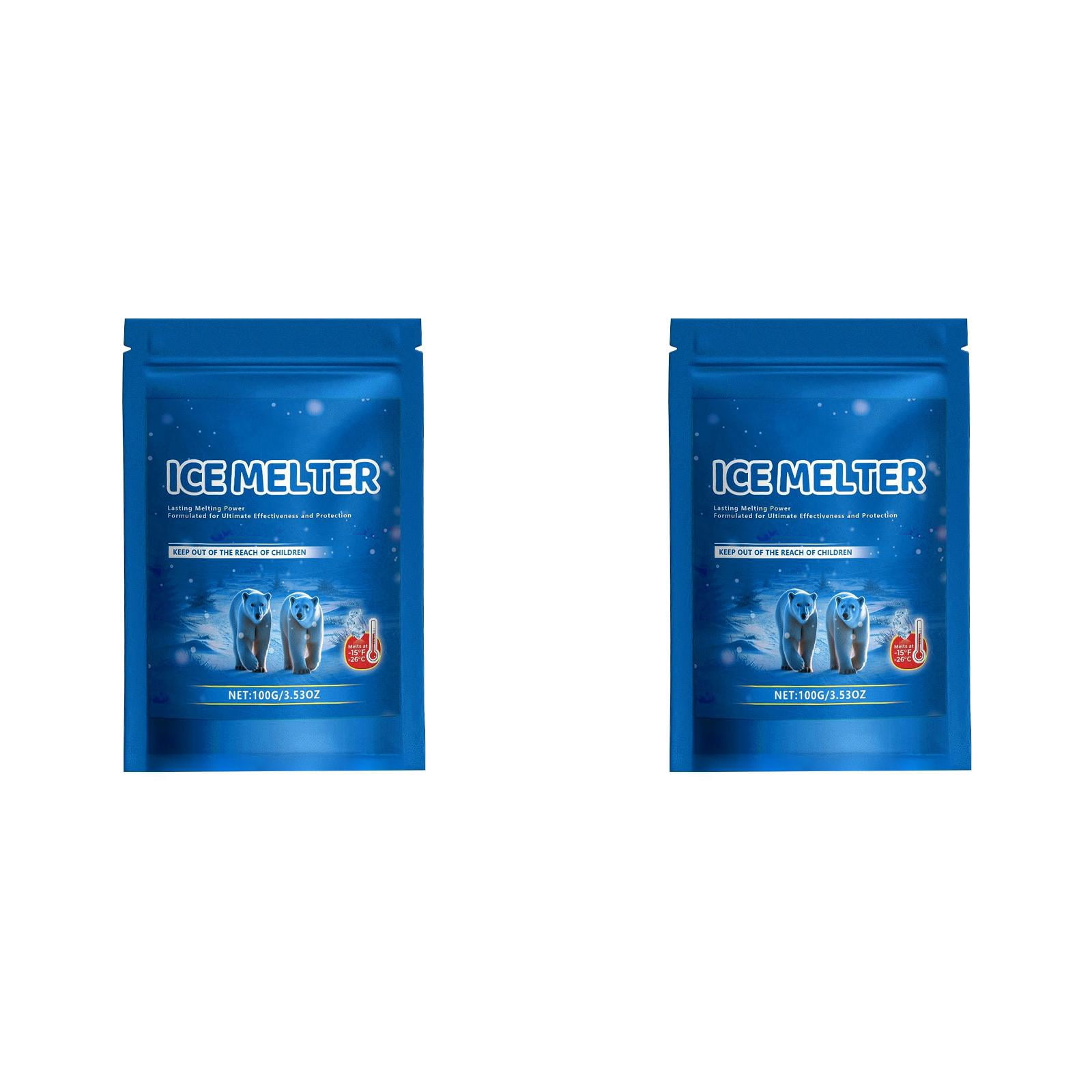 Snow&Ice Removal Salt–1Pc Ice Melt for Concrete,Driveways & Sidewalks ...