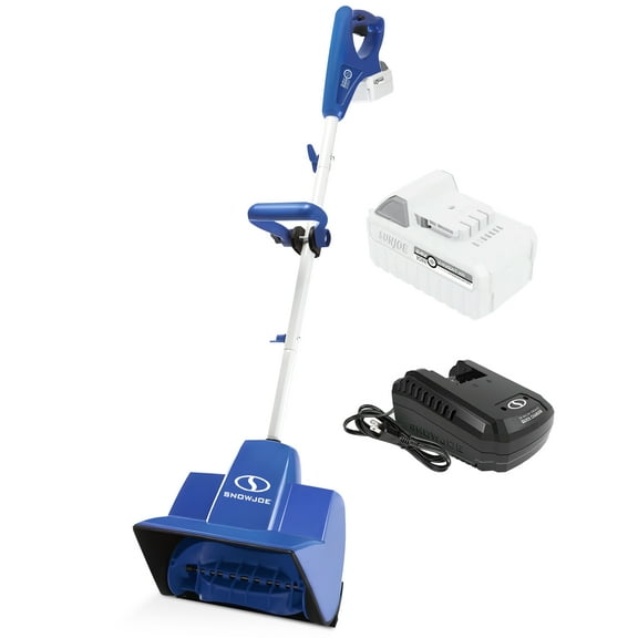 Open Box Snow Joe 24V 10-inch Cordless Snow Shovel, 5.0-Ah Battery ...