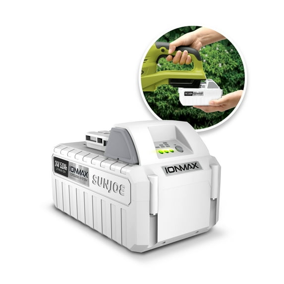 Snow Joe 24V 5.0Ah Lithium-Ion Battery, Universal for All Joe Brands, 3 ...