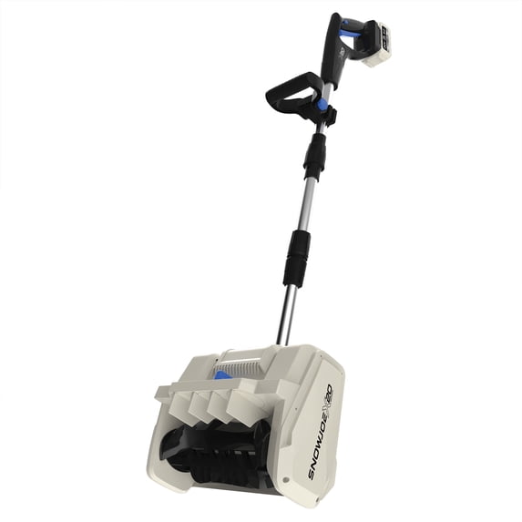 Snow Joe Cordless Snow Shovel Kit with 10" Wide x 5" Deep Snow Cut, X20 ...