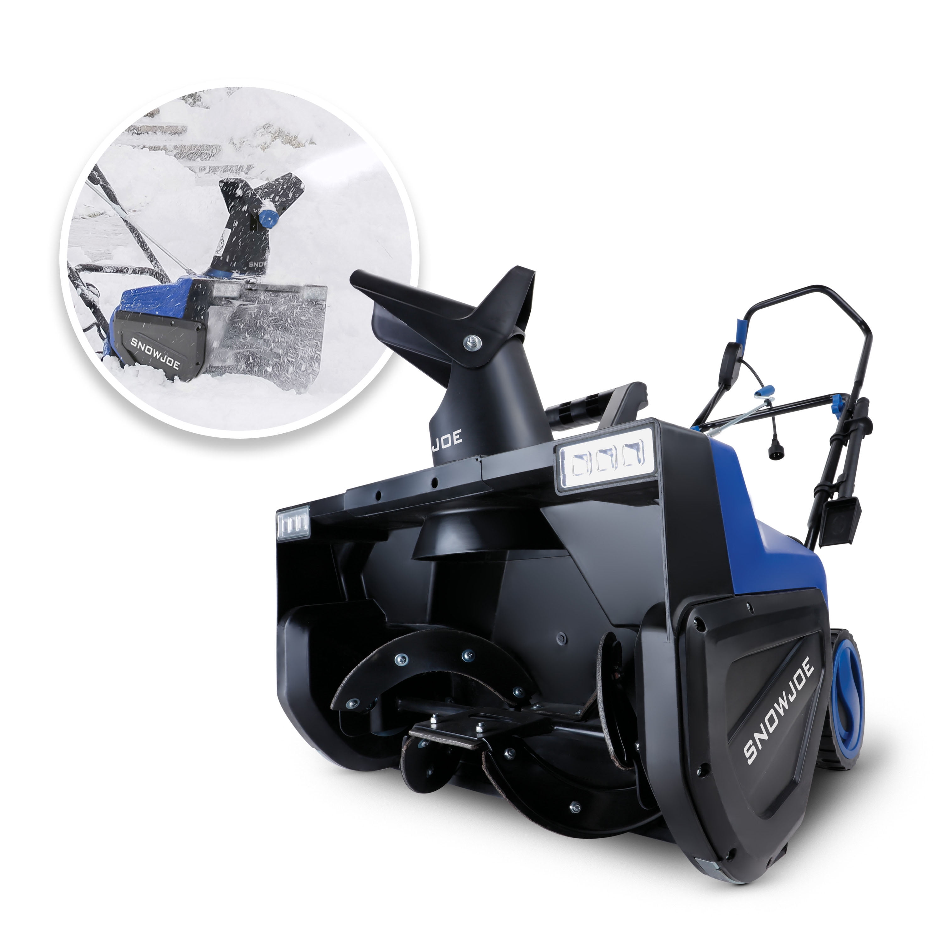 Open Box Snow Joe 15A Electric Walk Behind Snow Blower with Dual LED Lights, SNJ-SJ627E ...