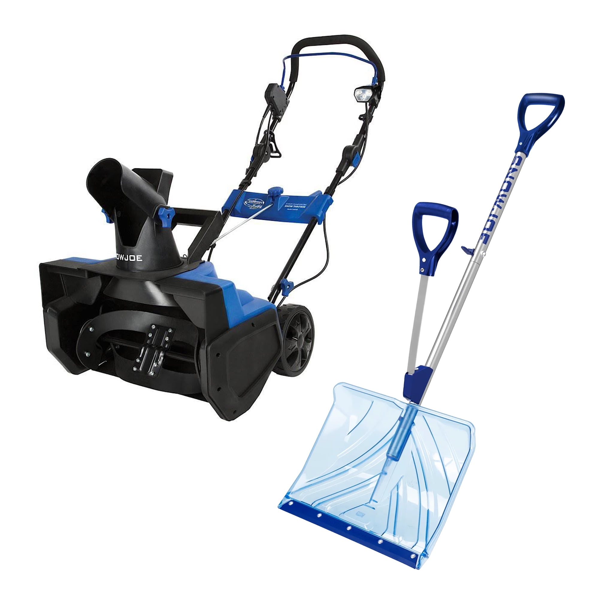 Snow Joe Ultra 15 Amp Electric Snow Thrower & Shovelution Snow Shovel ...