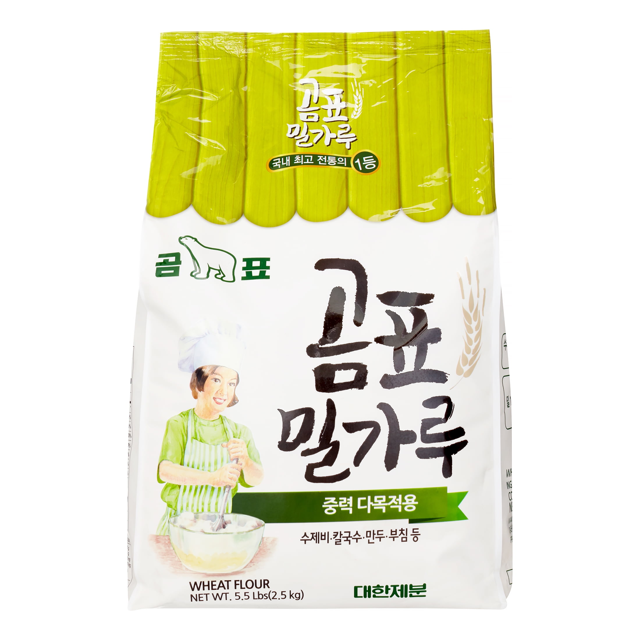 Snow, Korean wheat flour, 2.5 Kilogram - Walmart.com