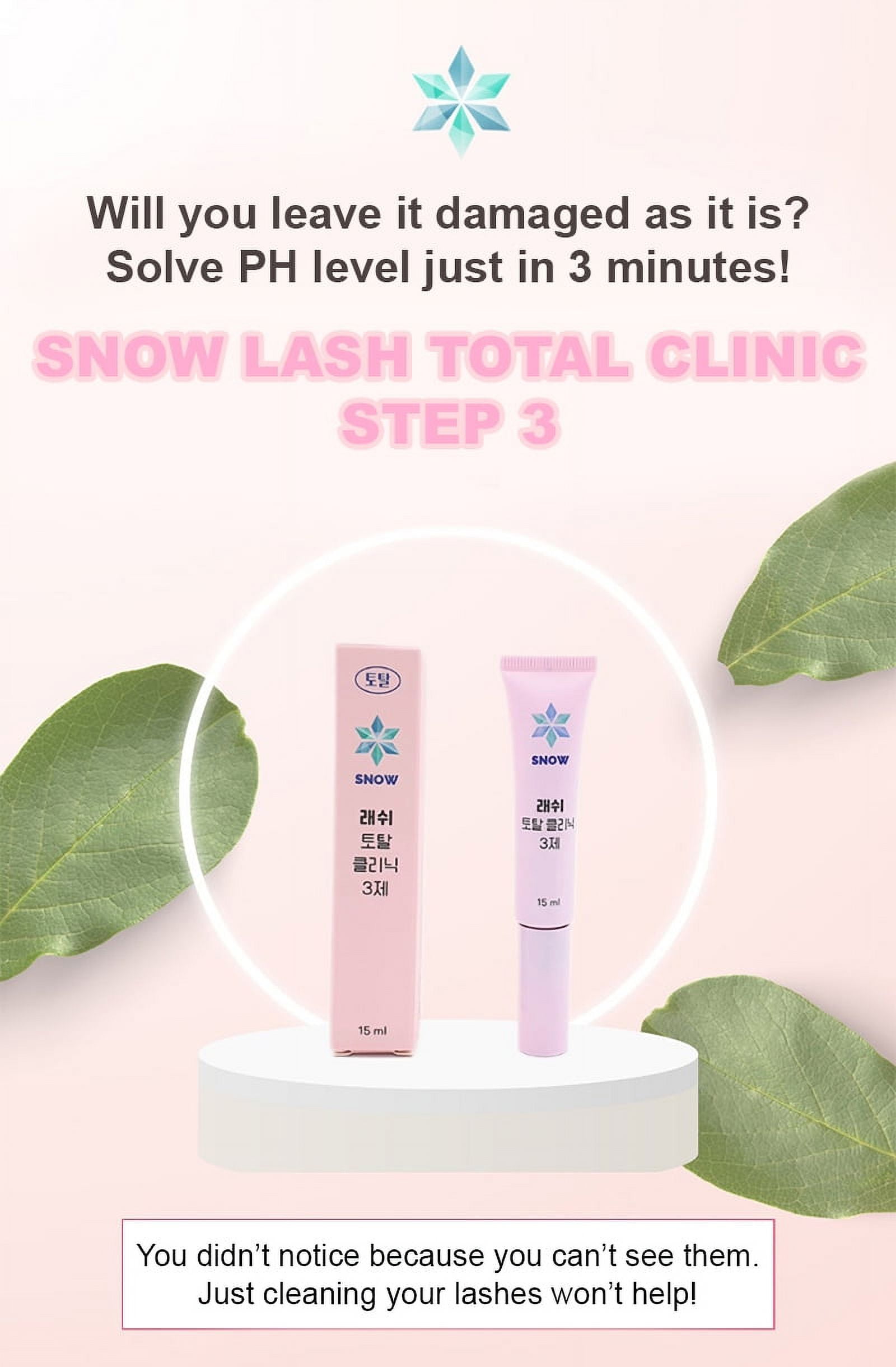 Snow Lash Total Clinic Step 3, Lash Lifting & perm Step#3, Reduce ...