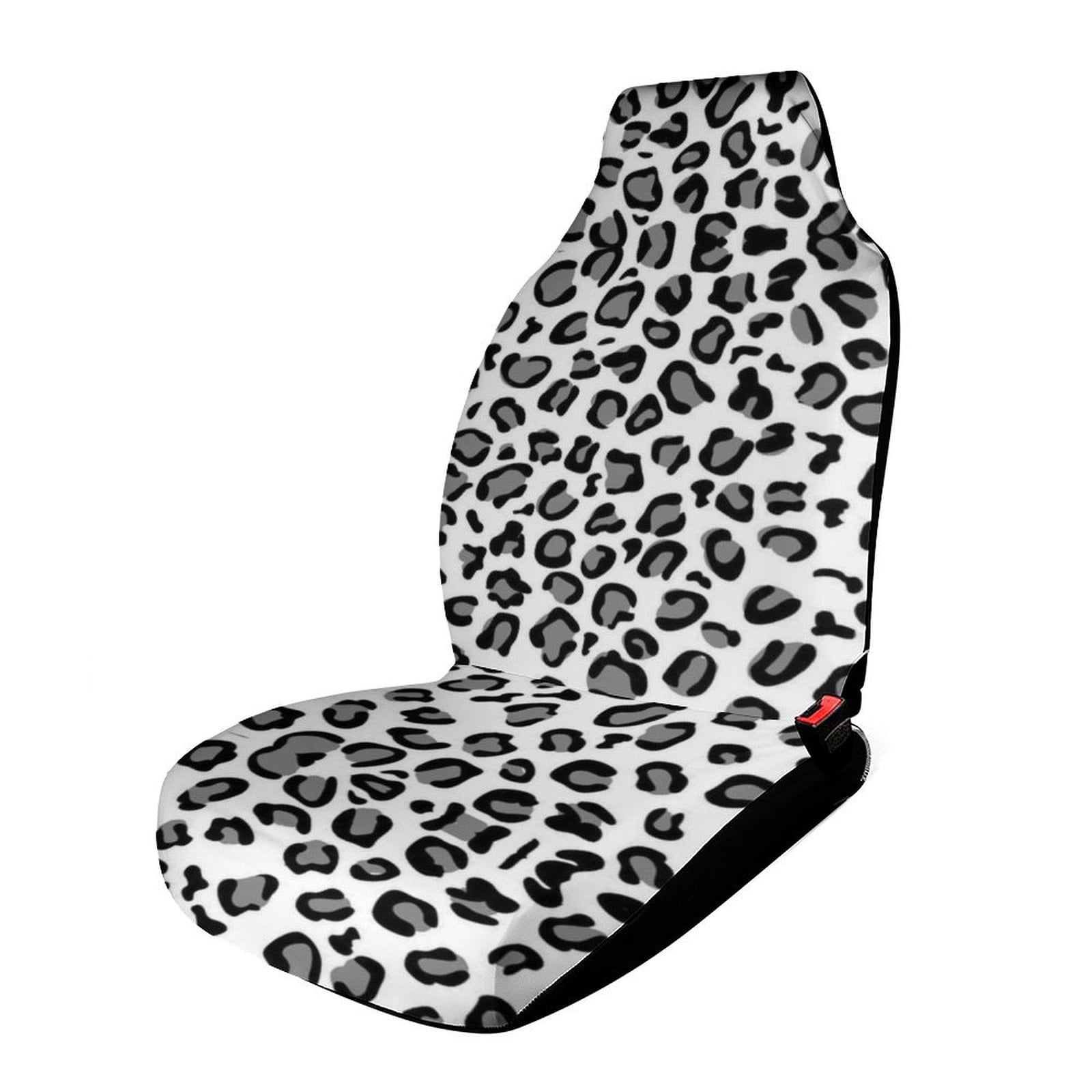 Snow Leopard Car Seat Covers Front Seats Universal Fit for Cars SUV ...