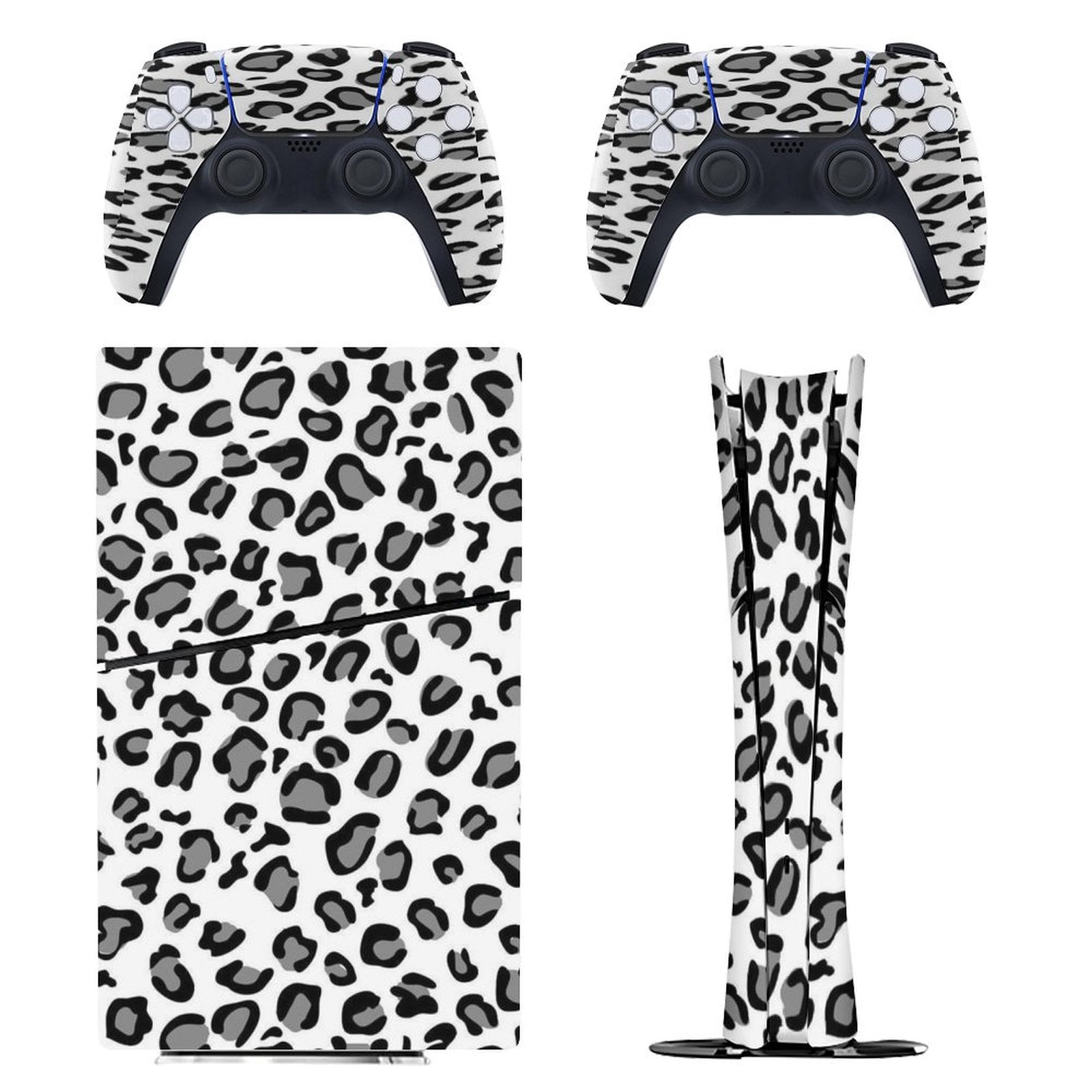 Snow Leopard PS5/PS5 Pro/PS5 Slim Digital Disc Skin Sticker For Console ...