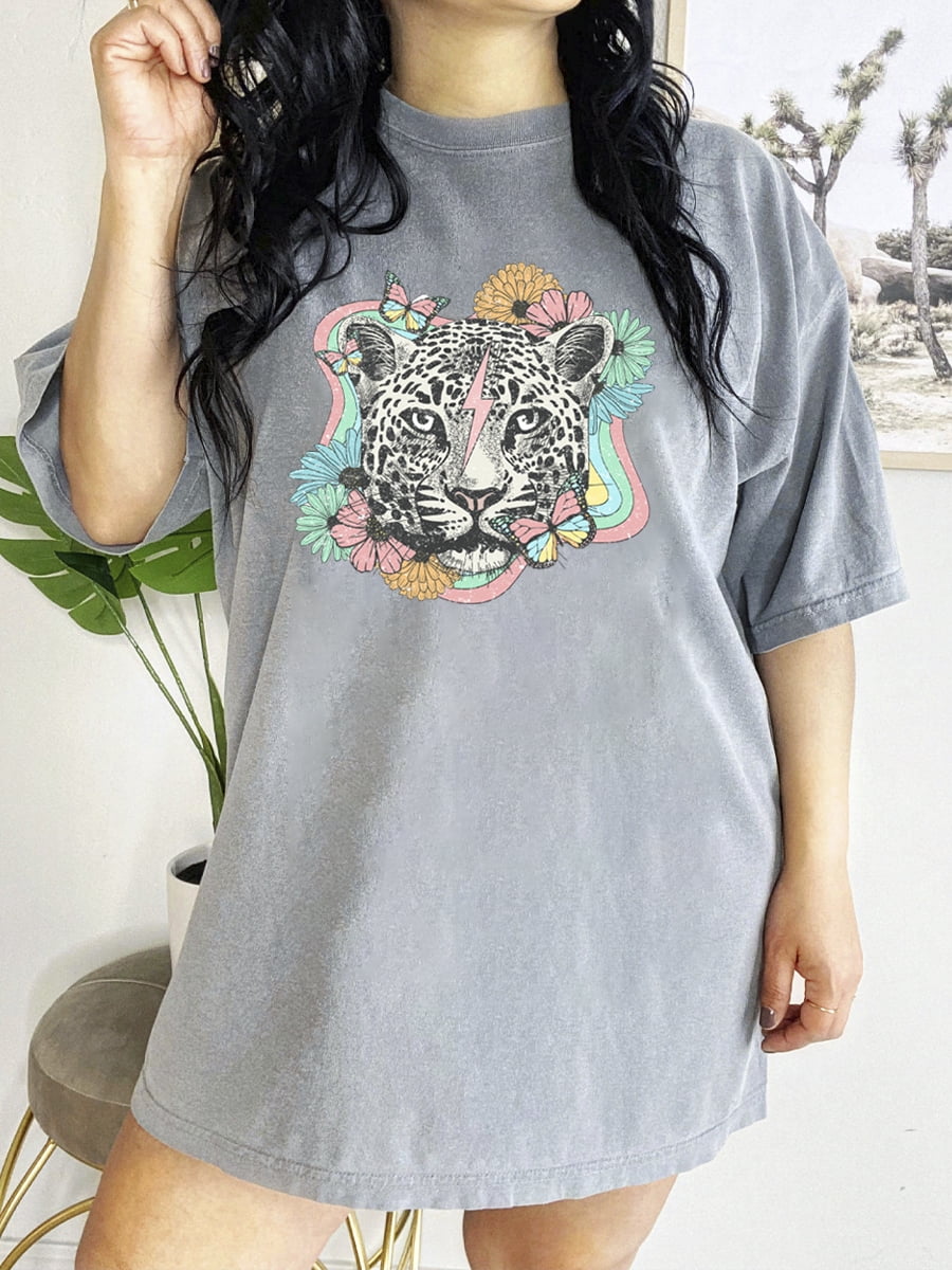 Snow Leopard Retro Shirt - Walmart.com