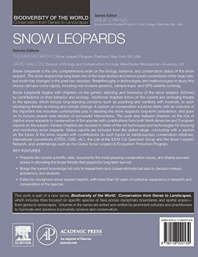 Pre-Owned Snow Leopards: Biodiversity of the World: Conservation from ...