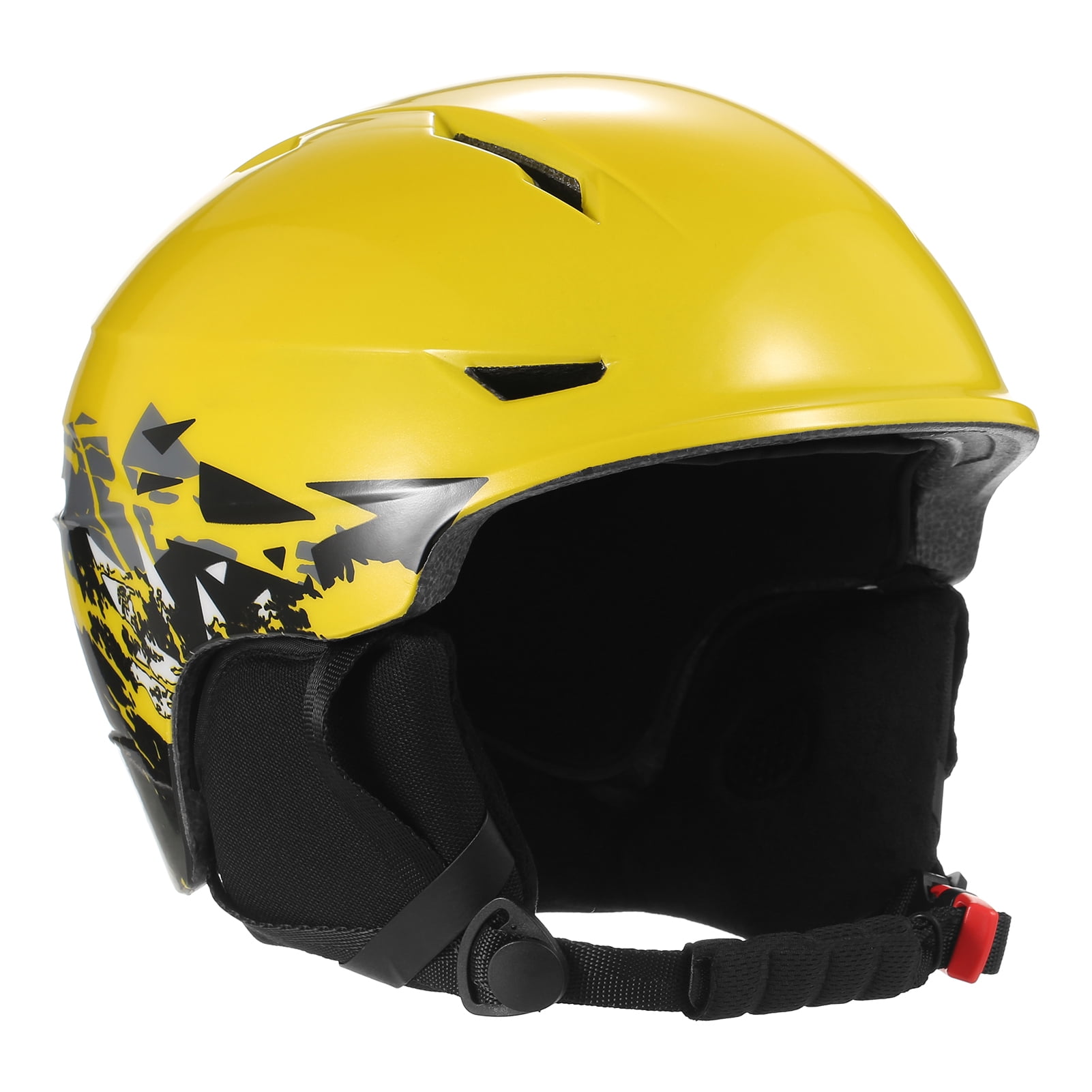 Snow Lixada Snowboard Helmet With Detachable Earmuff Men Women Safety Skiing Helmet With Goggle ...