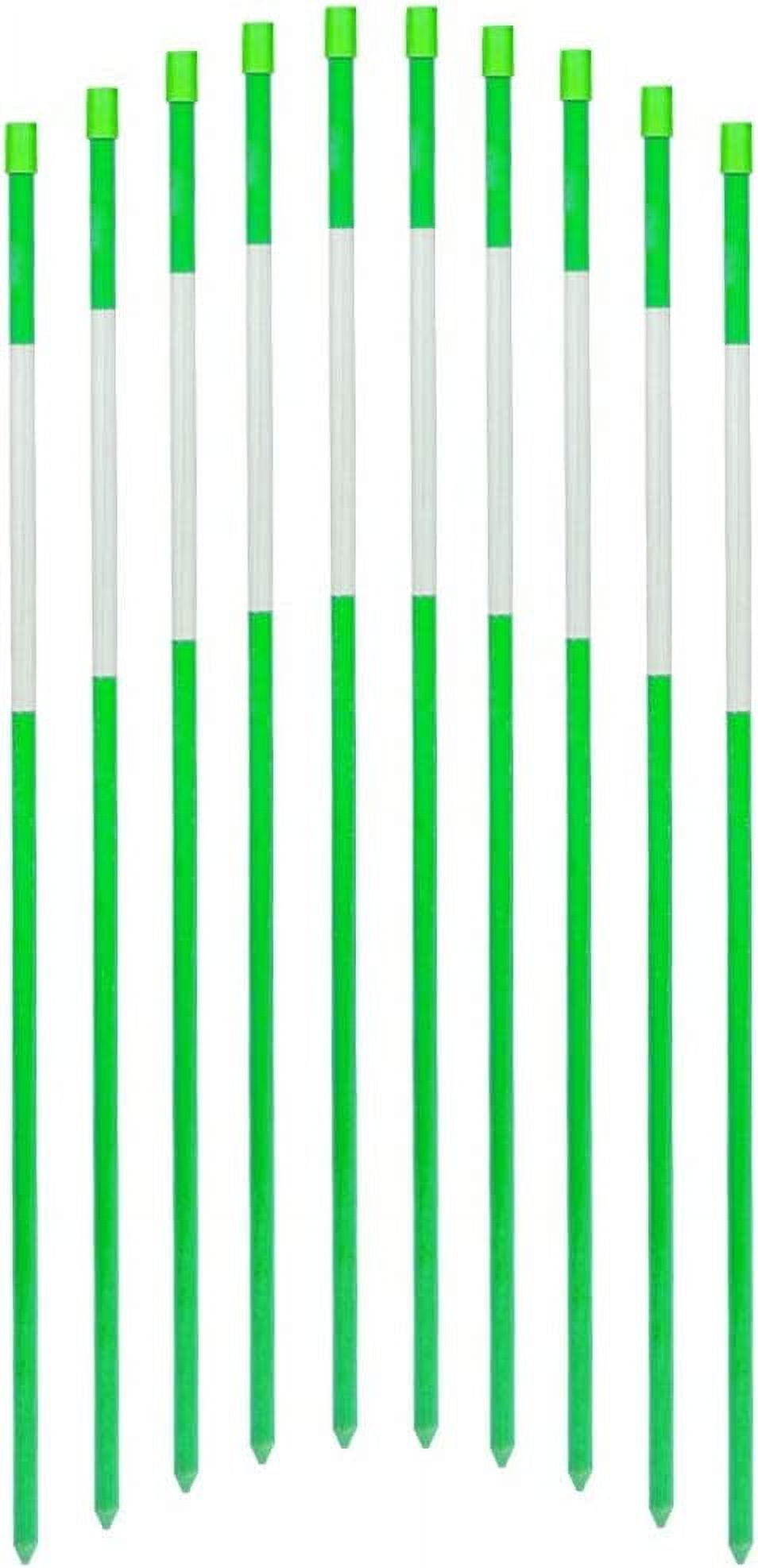 Snow Markers 60-Inch Driveway Reflectors Snow Stakes 5/16 Inch Diameter ...