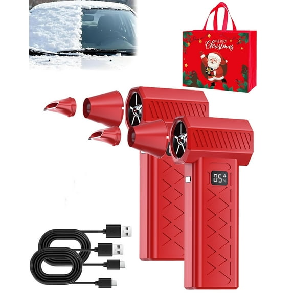 Snow Master Pro LED Turbo Blower, 130,000 Rpm Portable Turbo Snow ...