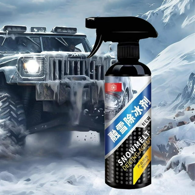 Snow Melt Defrosting Agent, Quick Snow Dissolver and Ice Remover, 300ml ...