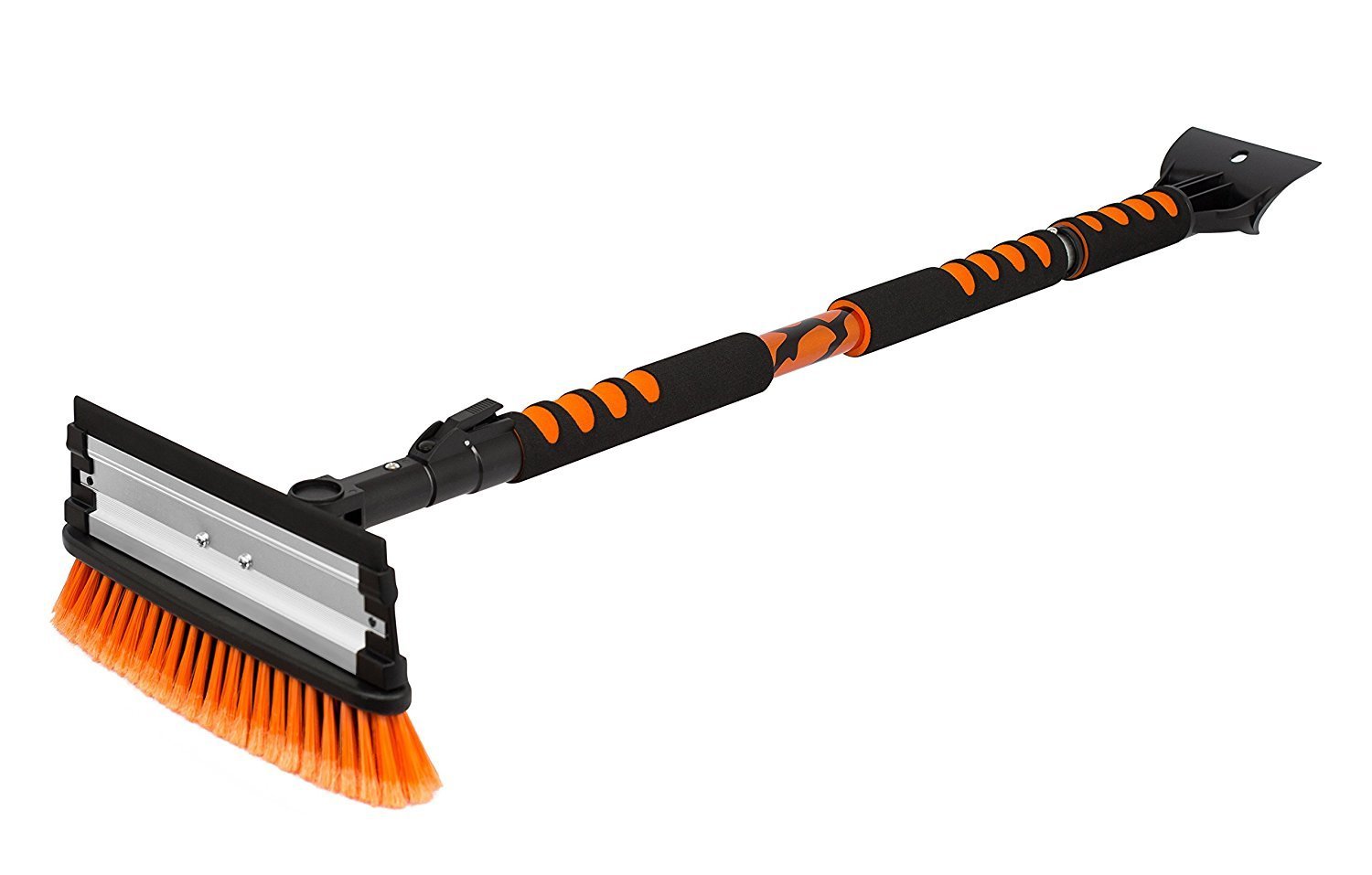 SubZero 50" Maxx Force Snowbroom Metal Extendable Pole with Heavy Duty ...