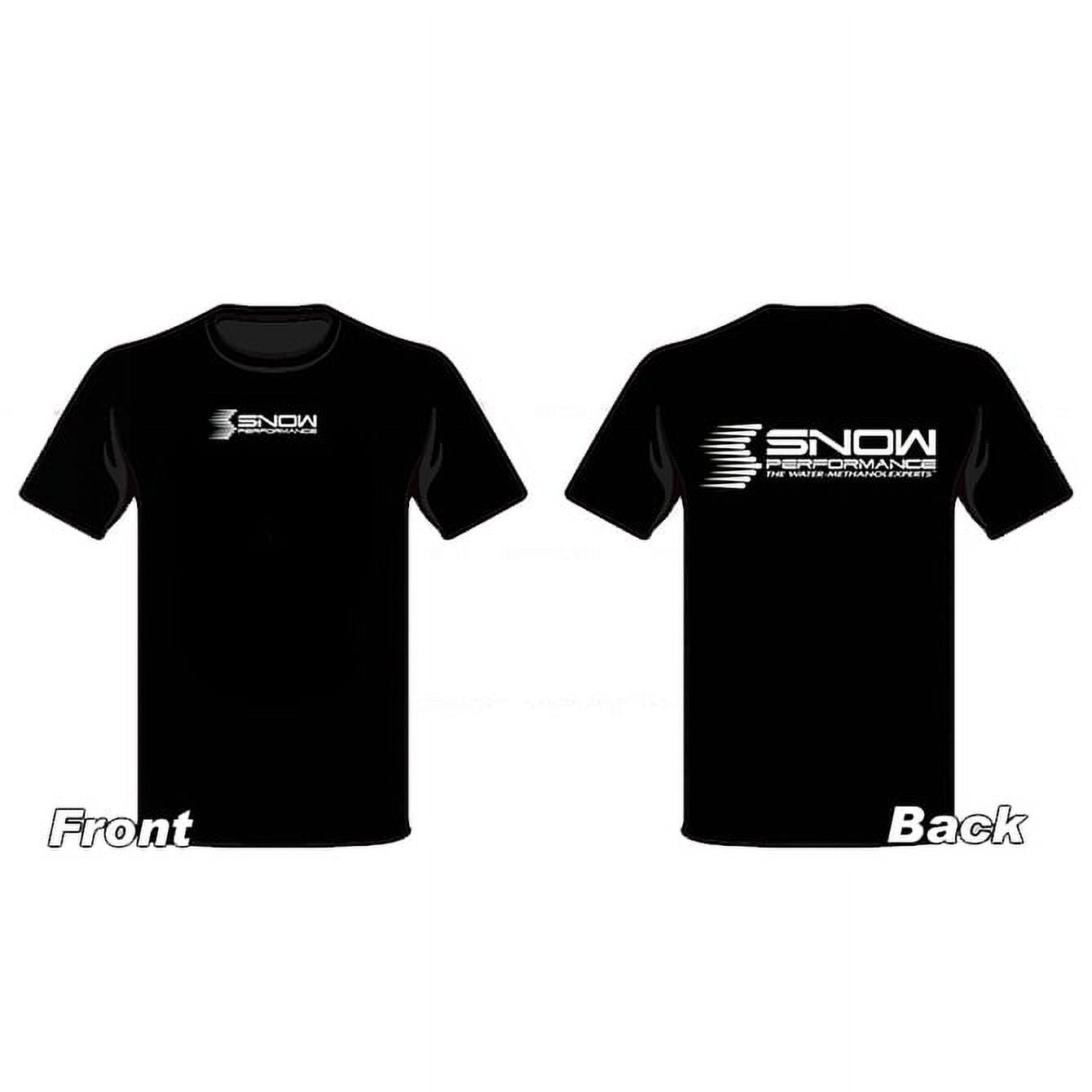 Snow Performance Snow Logo T-Shirt, Black & White - 3X - Walmart.com
